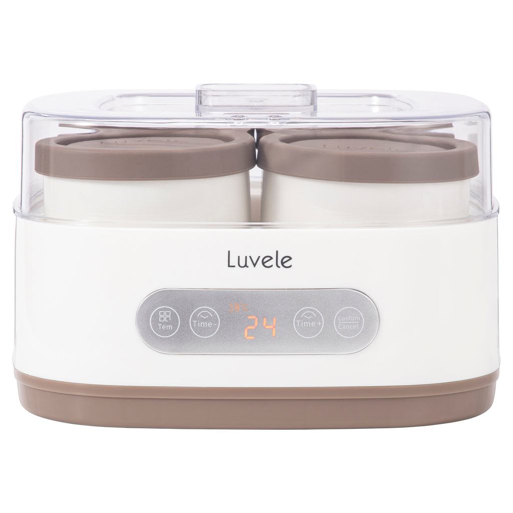PRE ORDER Luvele Pure Yoghurt Maker 4x 400ml Ceramic Jars SCD GAPS DIET Total Capacity 1.5L PRE ORDER